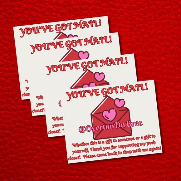 Overton DuBree | Design | Youve Got Mail Personalized To You Thank You ...